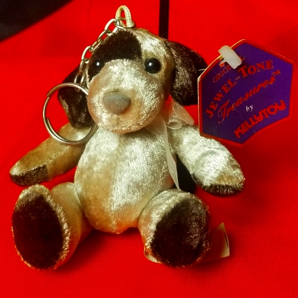 Kellytoy | Accessories | Vintage Kellytoy Dog Keychain Jeweltone ...